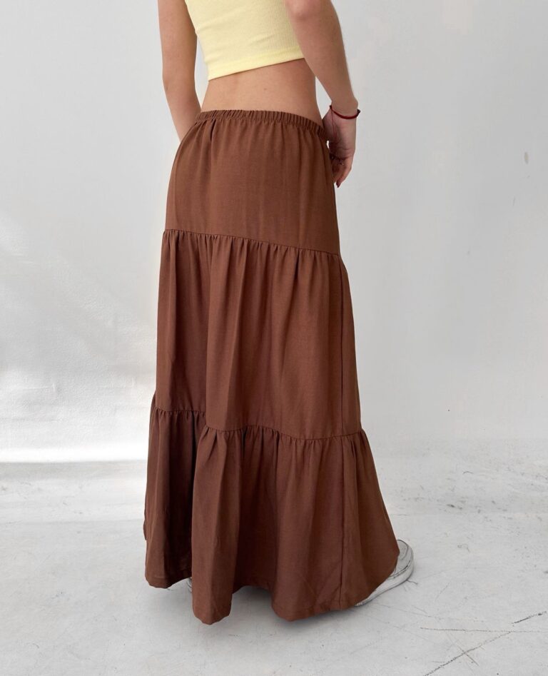 Pollera De Lino Angeline - Sochic